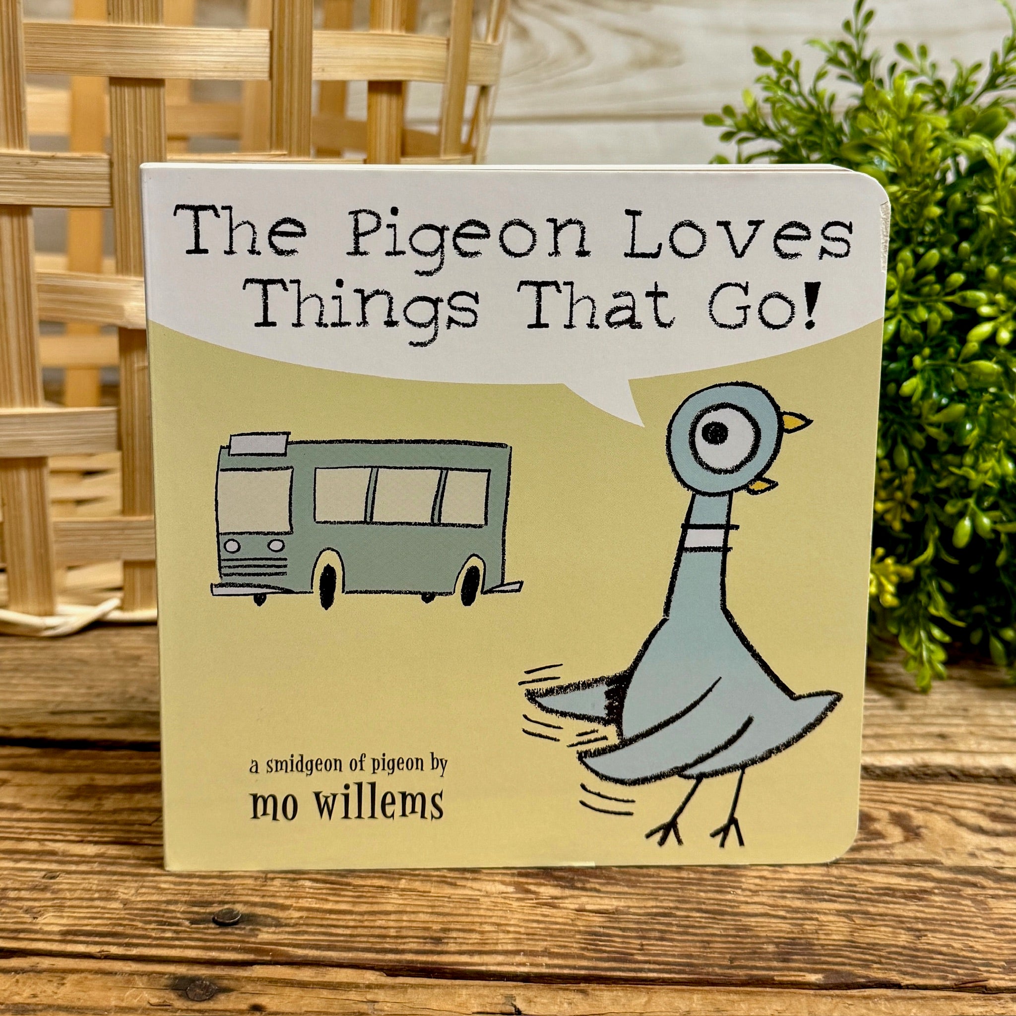 The Pigeon Loves Things That Go Book – Apothecary Gift Shop