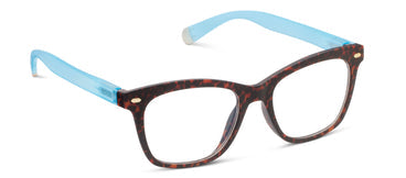 Peepers Sinclair Eyeglasses in Tortoise Blue – Apothecary Gift Shop