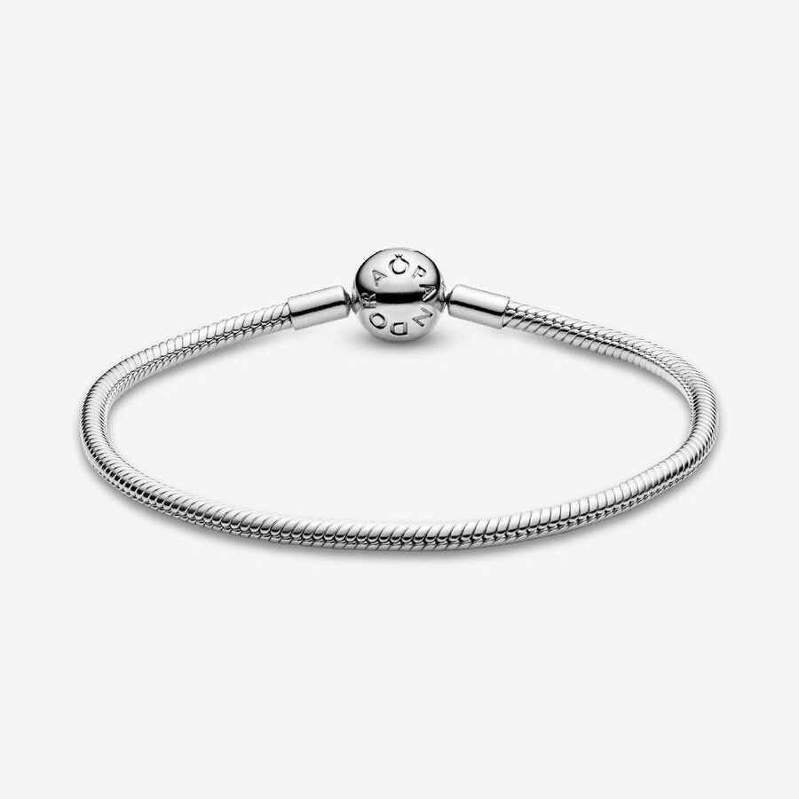 Smooth Round Clasp Pandora Charm Bracelet – Apothecary Gift Shop