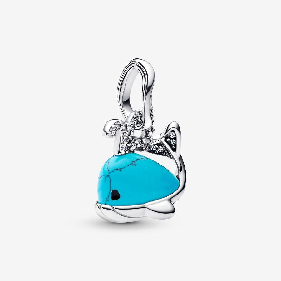 Turquoise Whale Pandora Charm – Apothecary Gift Shop