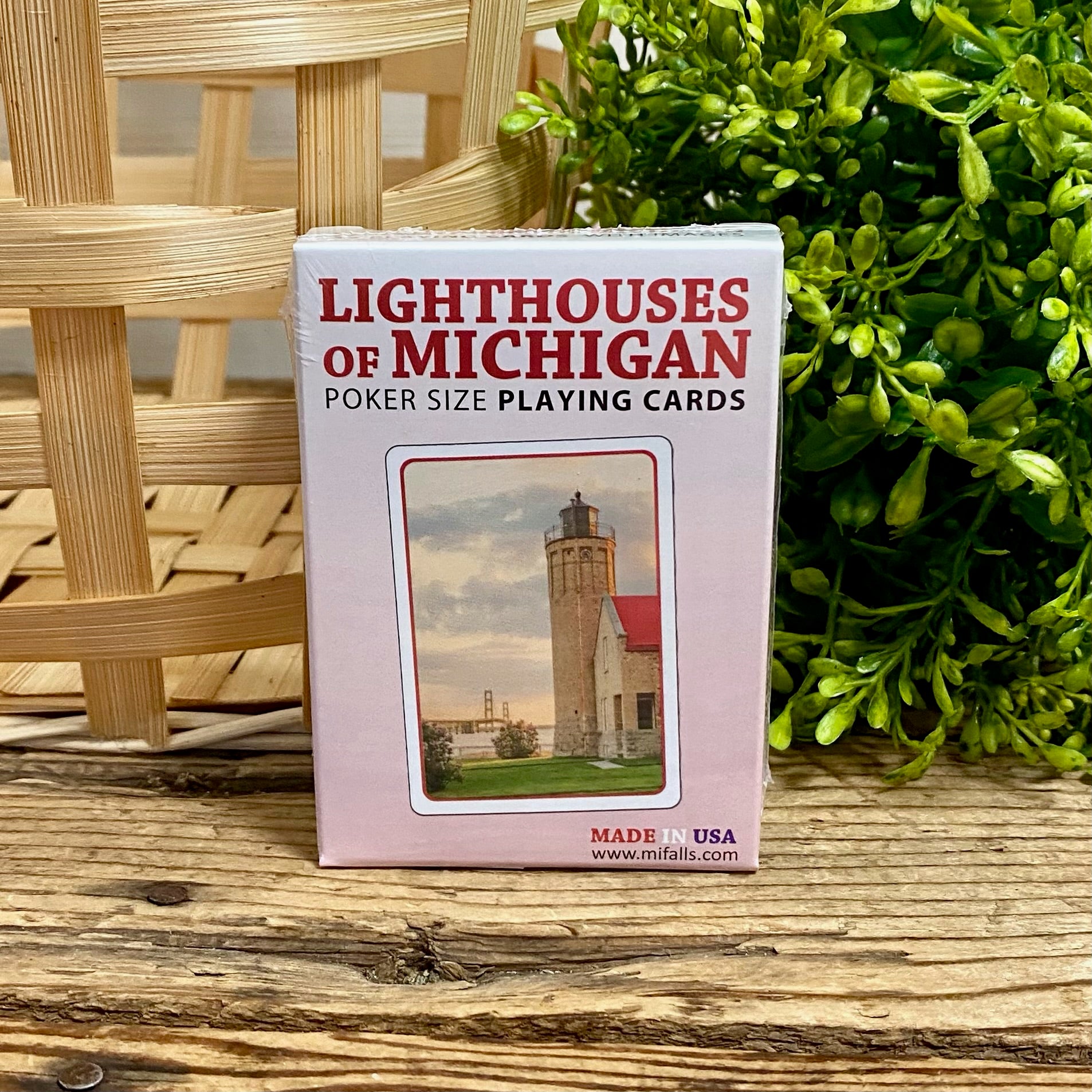Lighthouses of Michigan Playing Cards – Apothecary Gift Shop