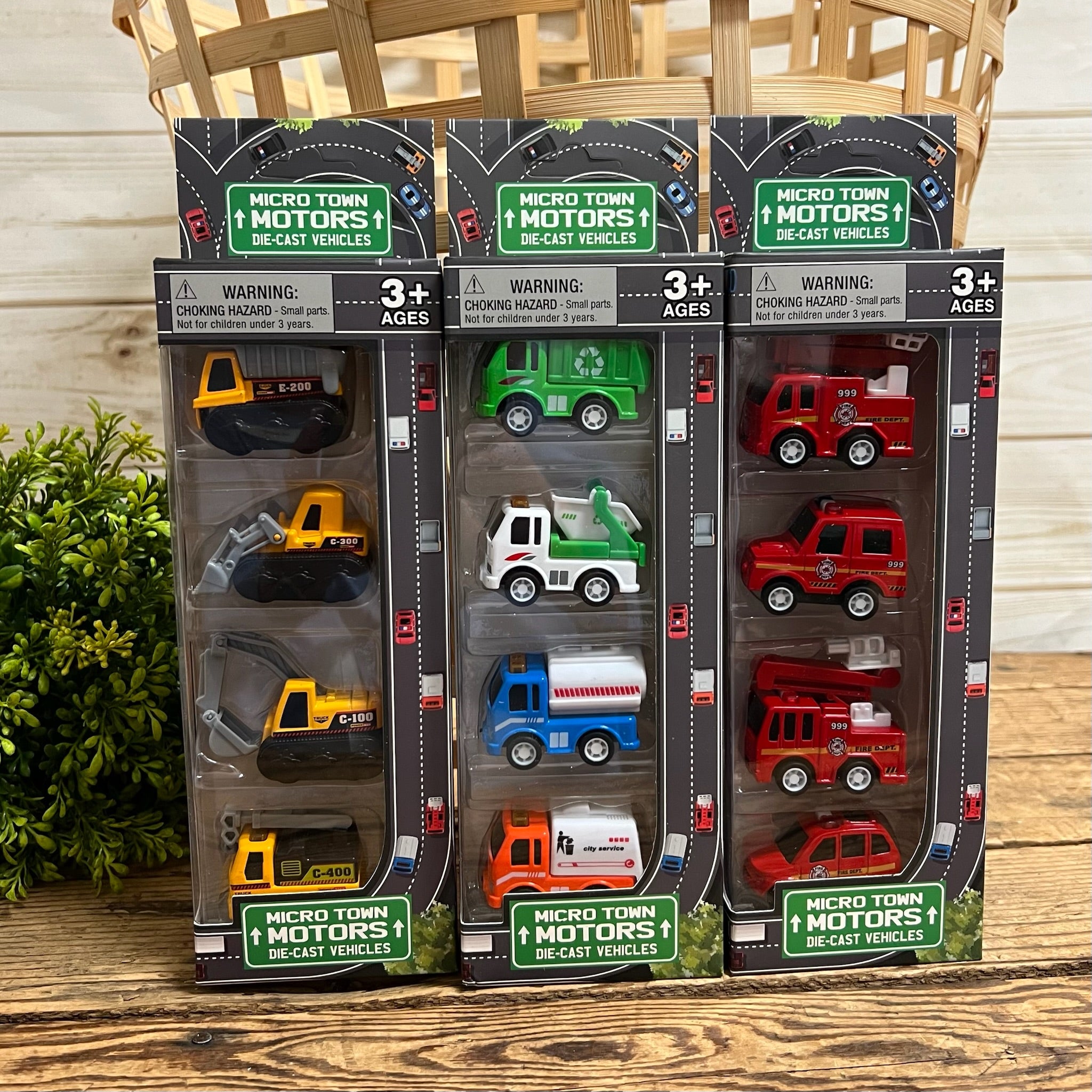 Micro Town Motors Die-Cast Vehicles – Apothecary Gift Shop