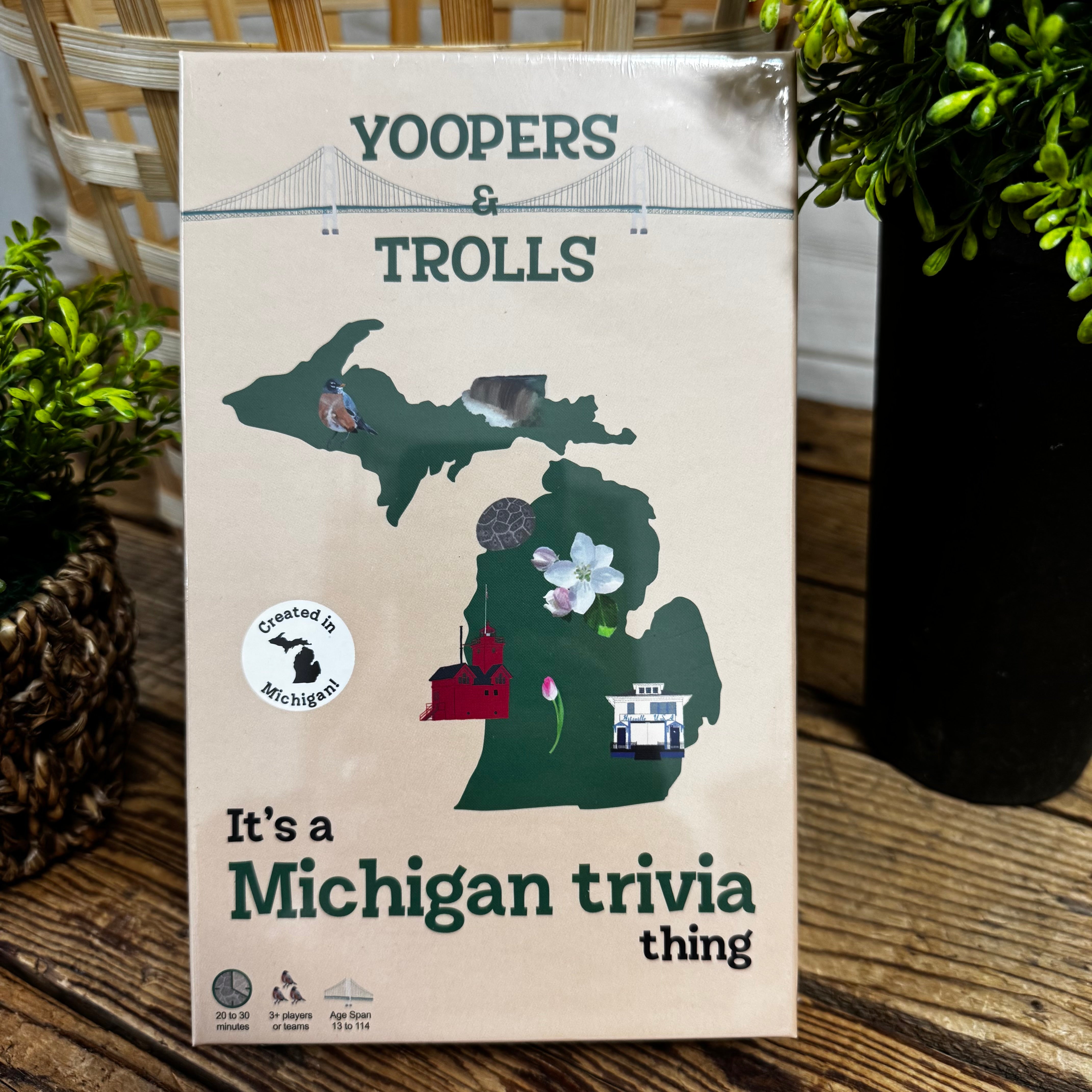 Yoopers & Trolls - Michigan Trivia Game – Apothecary Gift Shop