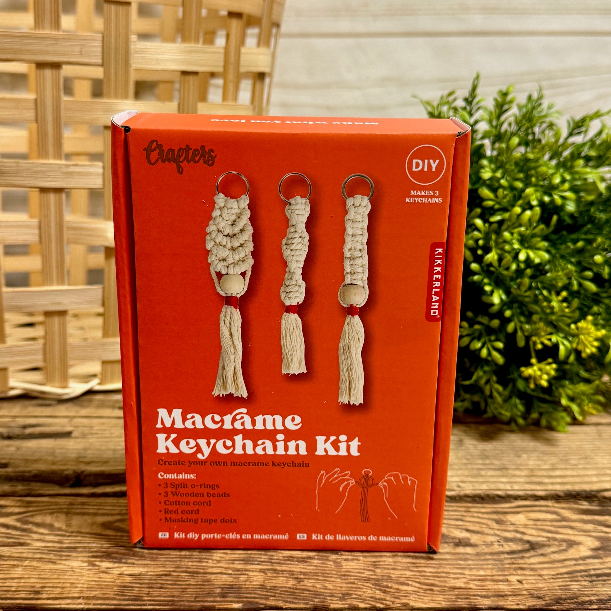 Macrame Keychain Kit – Apothecary Gift Shop