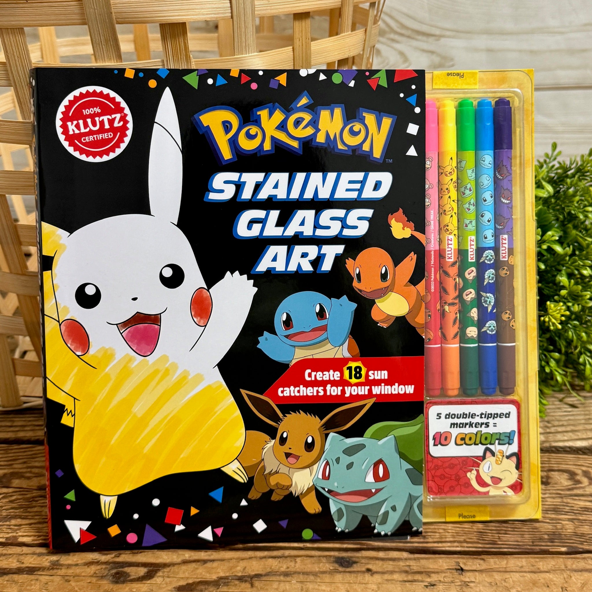 Pokémon Stained Glass Art Kit – Apothecary Gift Shop