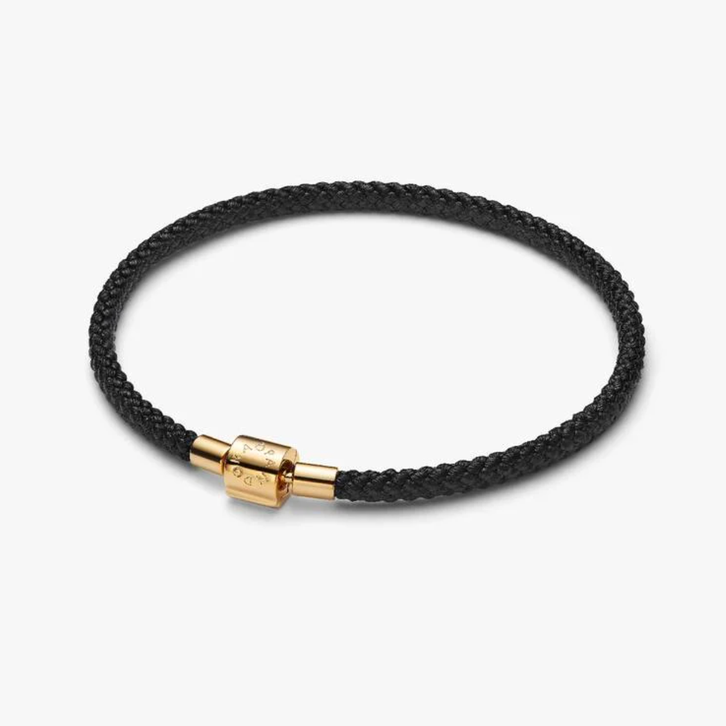 Shimmer Black Cord Pandora Bracelet – Apothecary Gift Shop