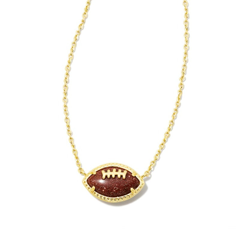 Football Short Pendant Kendra Scott Necklaces – Apothecary Gift Shop