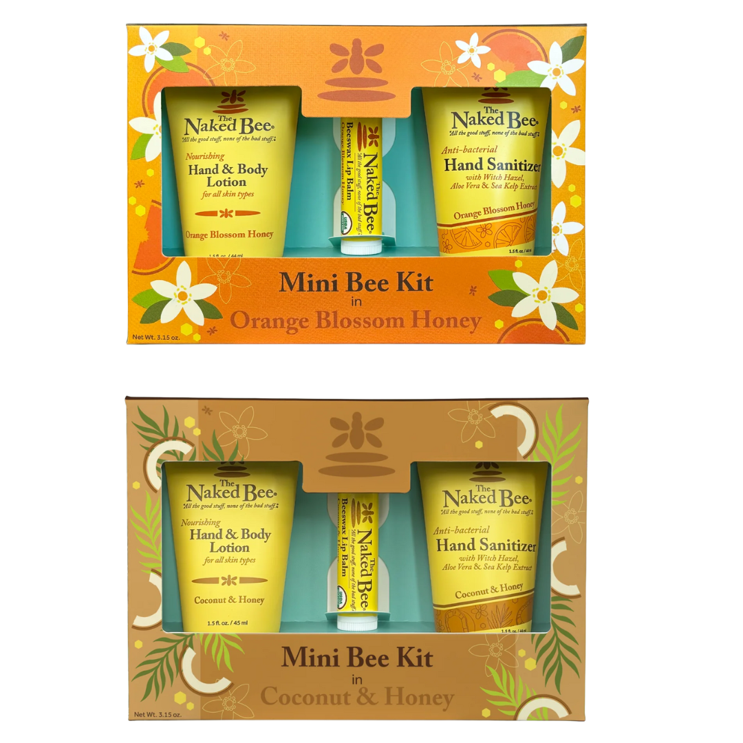 Naked Bee Mini Bee Kits – Apothecary Gift Shop