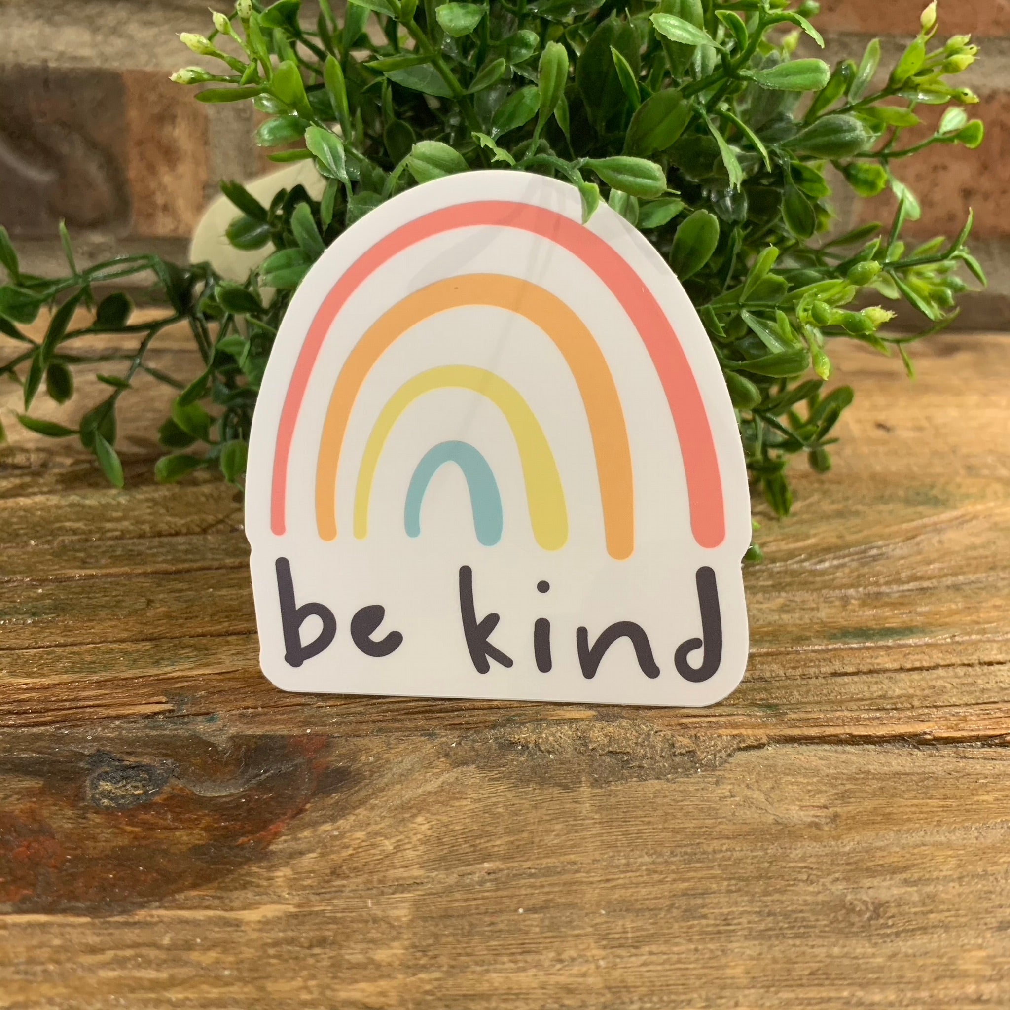 Be Kind Rainbow Sticker – Apothecary Gift Shop