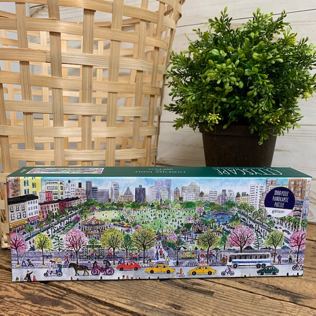 Cityscape Panoramic Puzzle – Apothecary Gift Shop