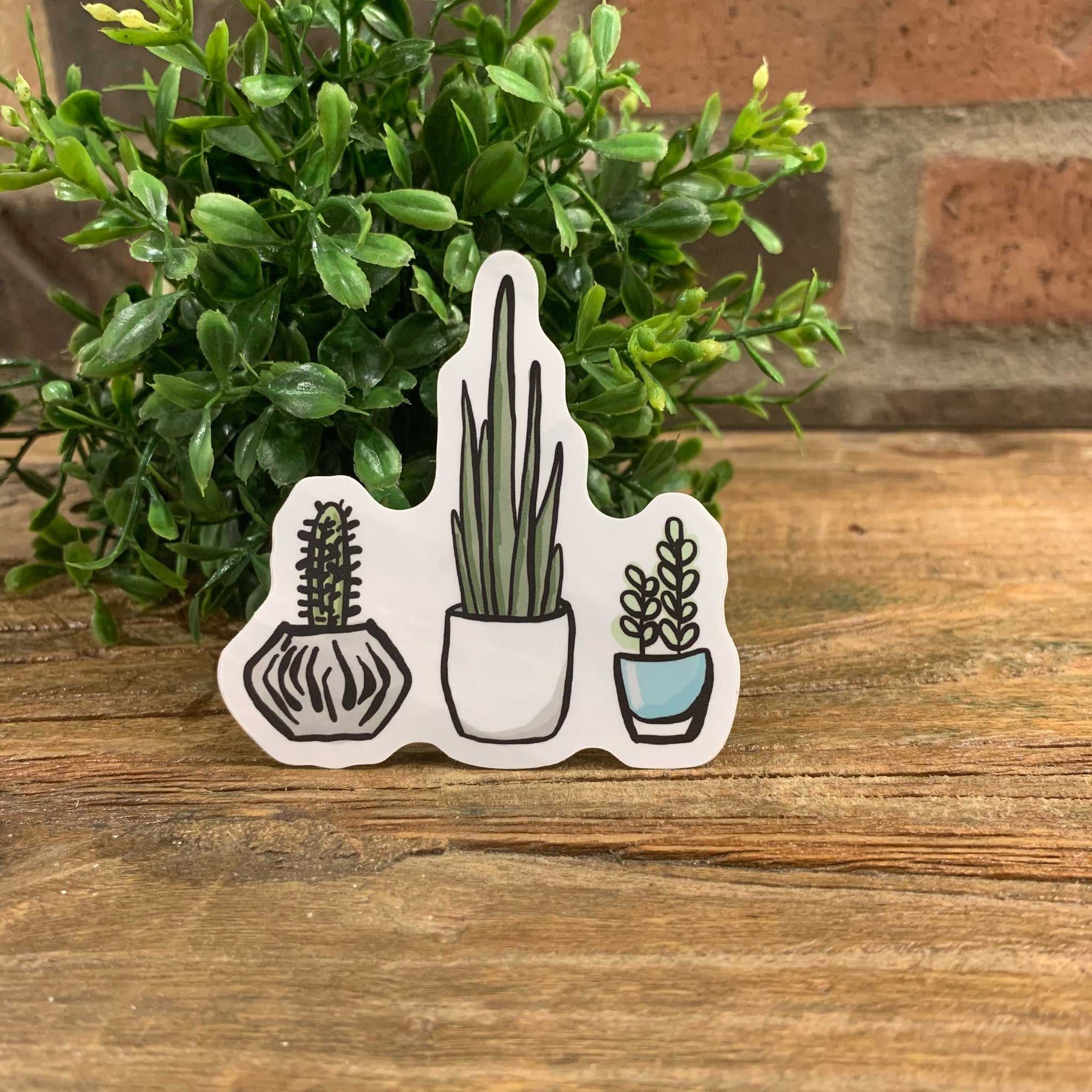 Potted Plants Sticker – Apothecary Gift Shop