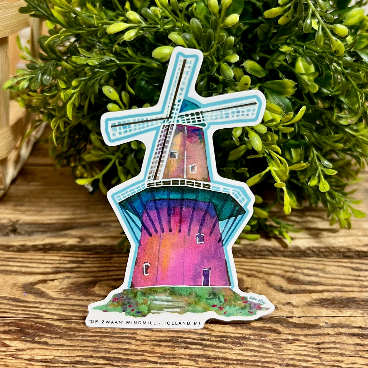 DeZwaan Windmill Sticker – Apothecary Gift Shop