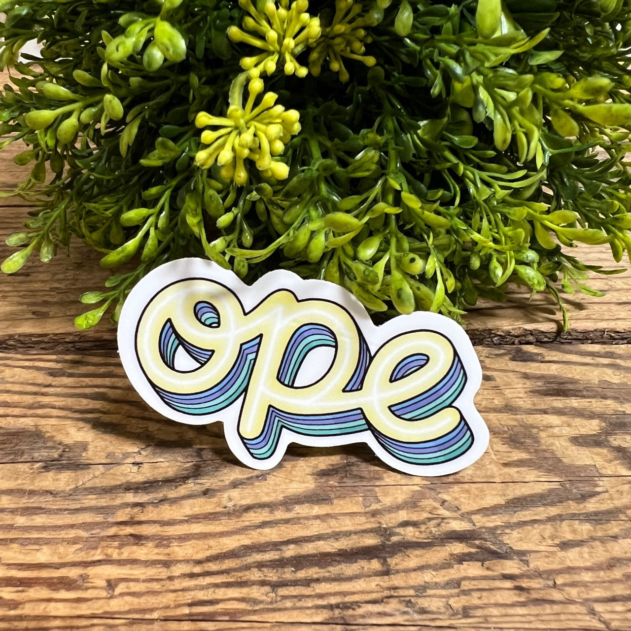 Ope Sticker – Apothecary Gift Shop